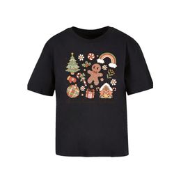 F4NT4STIC Tee Weihnachten Vibes Cozy Cute Winter in schwarz | Gr.: XXL
