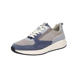 Sioux Sneaker 'Tasulio-700-J' Herren Gr&ouml;&szlig;e 43 enzian / taubenblau / taupe / wei&szlig;