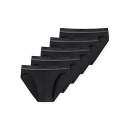 uncover by Schiesser Slip 5er Pack in Schwarz | Gr.: M