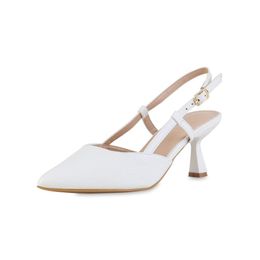 VAN HILL Slingpumps Sophia in Weiss | Gr.: 40