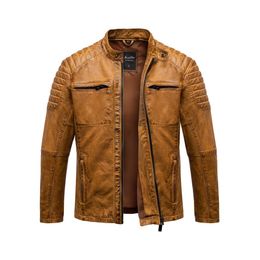 Amaci&Sons Amaci&Sons Lederjacke RALSTON in Cognac | Gr.: XL