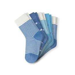 Schiesser Socken 5er Pack in Hellblau | Gr.: 23-26