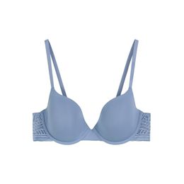 Marc O'Polo Marc O'Polo T-Shirt BH 'Timeless Lace' Damen Gr&ouml;&szlig;e 85 hellblau