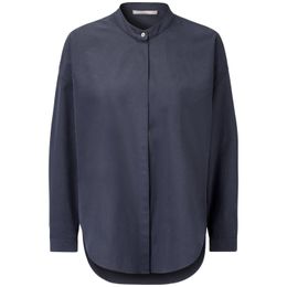 Manufactum Damen-Langbluse XS Dunkelblau