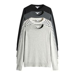 The Set Sweater female Grey, Black, White size S