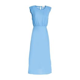 Influencer Kleid Damen Gr&ouml;&szlig;e 40 hellblau Winterkleid