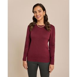 Judith Williams Pullover mit Strass Applikation