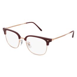 Ray-Ban RX7216 Brille Unisex | Fassung: Vollrand, Quadratisch, Bordeaux Rot