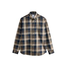 next Hemd Herren Gr&ouml;&szlig;e 4XL beige / navy / umbra