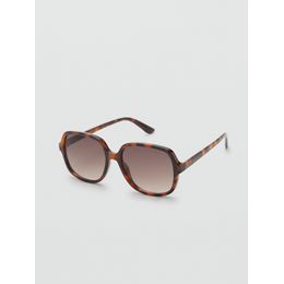 Mango Sonnenbrille 'PATMOS' Herren Gr&ouml;&szlig;e One Size braun / kastanienbraun / schwarz