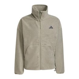 adidas Sportswear Funktionsfleecejacke Herren Größe XXL pastellgrün / schwarz