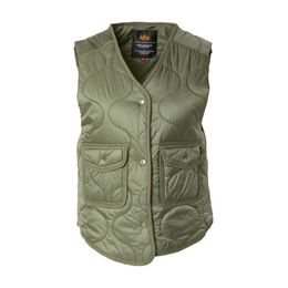 Alpha Industries Weste Damen Größe L oliv