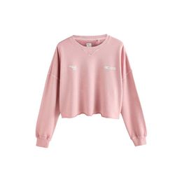 next Sweatshirt Damen Gr&ouml;&szlig;e S rosa / wei&szlig;