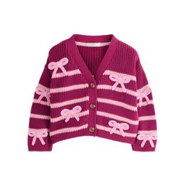 next Knit Cardigan girl Pink size 6-9 mths