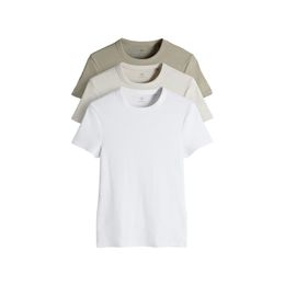 The Set Shirt female Beige, Green, White size XL
