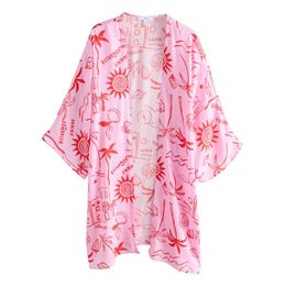 next Kimono female Pink size XL