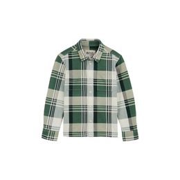 WE Fashion Hemd Jungen Größe 98/104 tanne / hellgrün