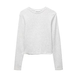 Pull&Bear Pull&Bear Shirt Damen Gr&ouml;&szlig;e XS graumeliert