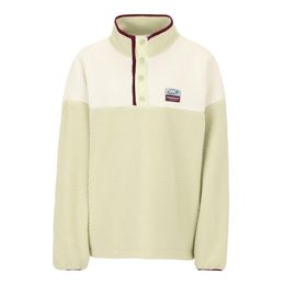 On Vacation Pullover 'Wanderlust' Damen Größe XXL mint / weinrot / wollweiß