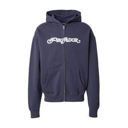 Pegador Sweatjacke 'Magten' Herren Gr&ouml;&szlig;e M indigo / wei&szlig;