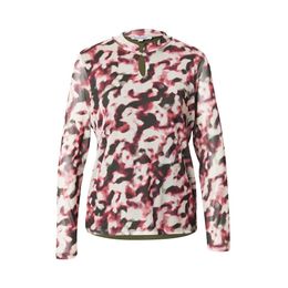 More & More MORE & MORE Bluse Damen Gr&ouml;&szlig;e L khaki / burgunder / offwhite