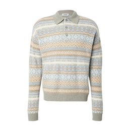 Drykorn Pullover 'Bekket 10' Herren Gr&ouml;&szlig;e XL hellblau / mokka / pastellgr&uuml;n / wei&szlig;