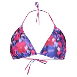 Swim by Zizzi Bikinitop 'SMIA' Damen Gr&ouml;&szlig;e 100 violettblau / pink / schwarz