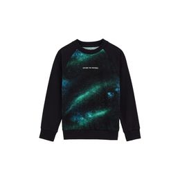 WE Fashion Shirt Jungen Gr&ouml;&szlig;e 122/128 marine / t&uuml;rkis / schwarz