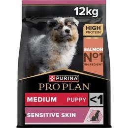 Purina PRO PLAN Puppy Medium Sensitive Skin Lachs 12 kg