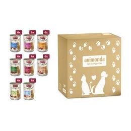 animonda Carny Nassfutter Katze Adult Megapack 8 x 6x400 g