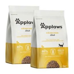 Applaws Trockenfutter Katze Adult Huhn 2x7,5 kg