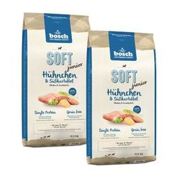 Bosch Soft Junior Hühnchen & Süßkartoffel 2x12,5 kg