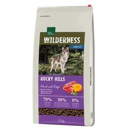 REAL NATURE WILDERNESS Trockenfutter Hund, Adult, Rocky Hills Rind und Ziege 12 kg