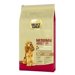 SELECT GOLD Sensitive Adult Medium Lamm und Reis 12 kg