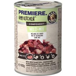 Premiere PAW KITCHEN Nassfutter Hund Adult Component, Wild 24x400 g