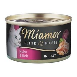Miamor Feine Filets in Jelly Huhn und Reis 96x100 g