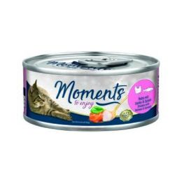 MOMENTS Adult Huhn mit Lachs und Spinat 48x70 g