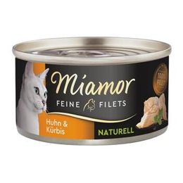 Miamor Feine Filets Naturelle Huhn und Kürbis 96x80 g