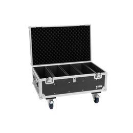 ROADINGER Flightcase 4x LED Strobe SMD PRO - Truhen-Case mit Lenkrollen