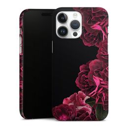 DeinDesign iPhone 14 Pro Max Handy Premium Case Smartphone Handyh&uuml;lle Schutzh&uuml;lle matt Vintage Rose Pink Premium Case