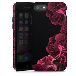 DeinDesign iPhone SE (2020) Handy Panzer Handyh&uuml;lle robuste Outdoor H&uuml;lle Schutzh&uuml;lle matt Rose Vintage Pink Tough Case