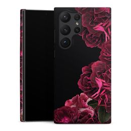 DeinDesign Galaxy S23 Ultra Handy Premium Case Smartphone Handyh&uuml;lle Schutzh&uuml;lle matt Vintage Rose Pink Premium Case