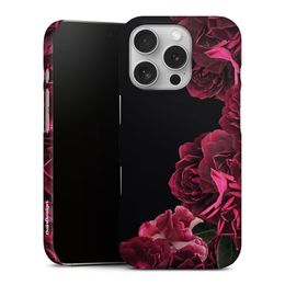 DeinDesign iPhone 16 Pro Handy Premium Case Smartphone Handyh&uuml;lle Schutzh&uuml;lle matt Vintage Rose Pink Premium Case