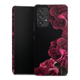 DeinDesign Galaxy A53 5G Handy Premium Case Smartphone Handyh&uuml;lle Schutzh&uuml;lle matt Rose Vintage Pink Premium Case