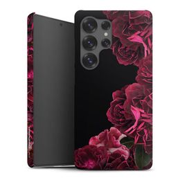 DeinDesign Galaxy S25 Ultra Handy Premium Case Smartphone Handyh&uuml;lle Schutzh&uuml;lle matt Vintage Rose Pink Premium Case