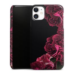 DeinDesign iPhone 11 Handy Premium Case Smartphone Handyh&uuml;lle Schutzh&uuml;lle gl&auml;nzend Rose Vintage Pink Premium Case