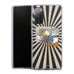 DeinDesign Galaxy S20 FE 5G Handy Silikon H&uuml;lle Case transparent Handyh&uuml;lle Disney Official Licensed Product Donald Duck Silikon Case