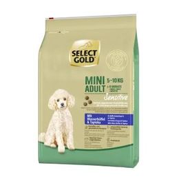 SELECT GOLD Sensitive Trockenfutter Hund Mini Wasserb&uuml;ffel und Tapioka 4 kg