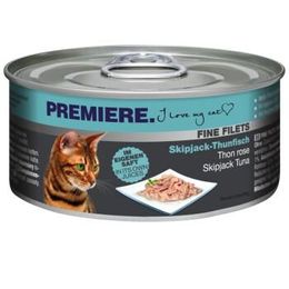 Premiere Fine Filets Naturell Skipjack-Thunfisch 48x80 g