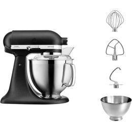 KitchenAid K&uuml;chenmaschine "5KSM185PSE", schwarz (gusseisen schwarz), B:24cm H:36cm T:37cm, K&uuml;chenmaschinen, K&uuml;chenmaschine
